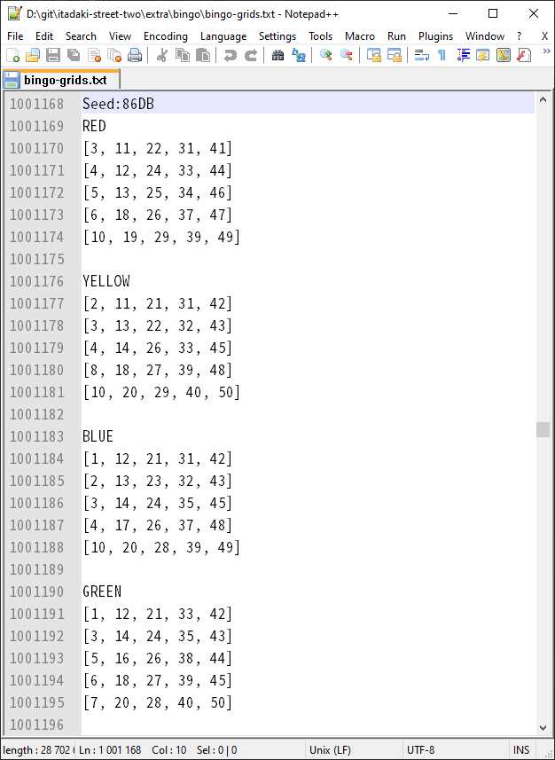 Bingo odds for an odd bingo - This is a blog.